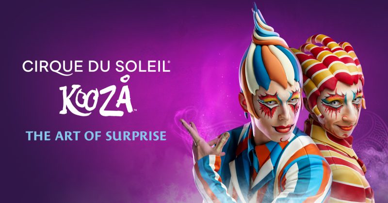 KOOZA : Le Cirque du Soleil à Redmond du 19/1 au 16/3 - UFE Seattle ...